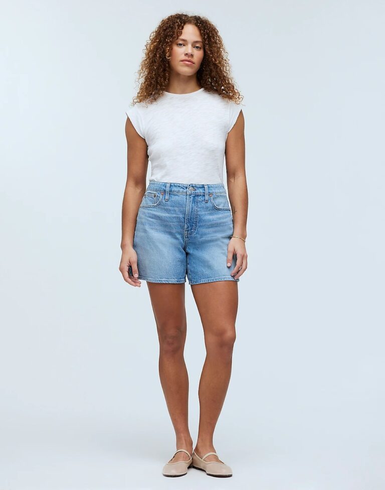 Mid-Length Denim Shorts: Trendy Styles to Shop for Summer