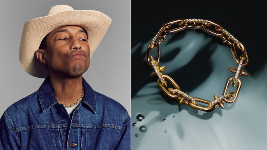 Pharrell Williams x Tiffany & Co.: Tiffany Titan Collection Drops 5/2
