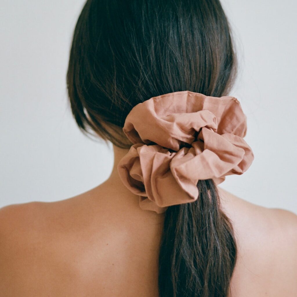 Oversized Scrunchies: The Hair Trend Making a Comeback