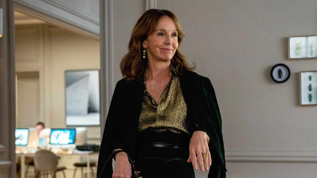 'Emily In Paris' Boss, Sylvie, Wears Christopher Esber In Season 4