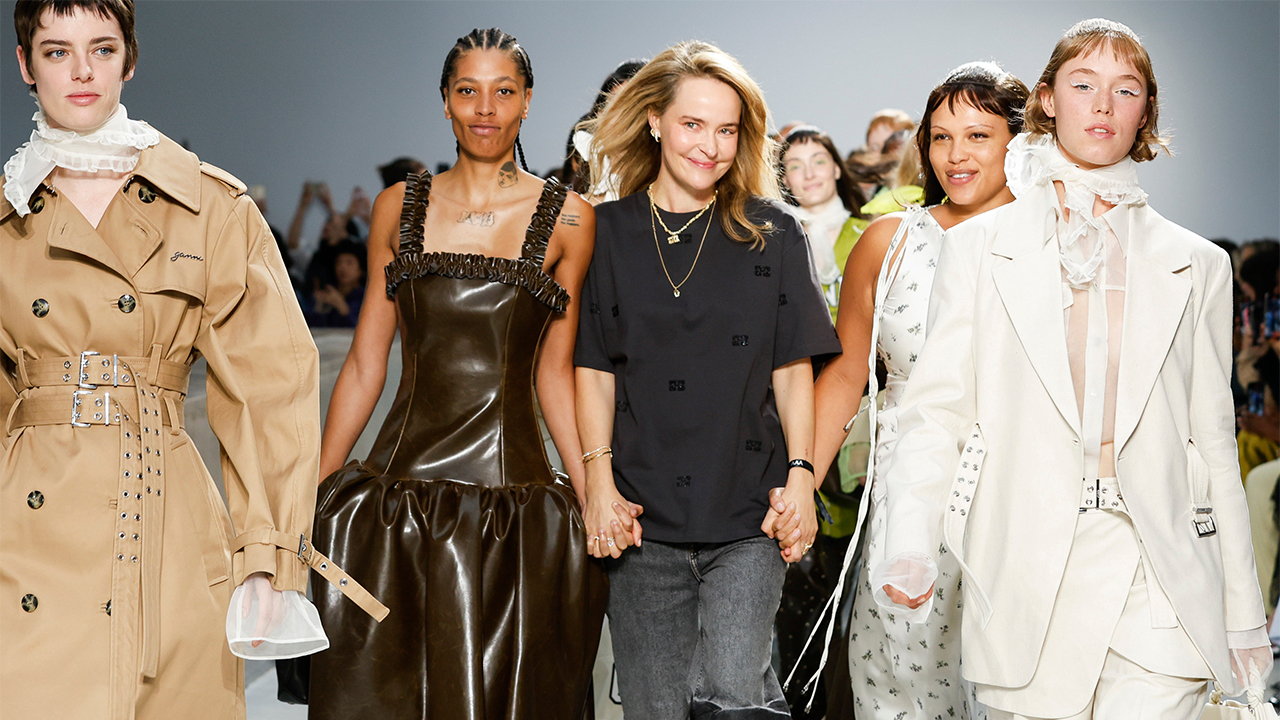 GANNI Spring/Summer 2025: A Spellbinding Debut In Pars