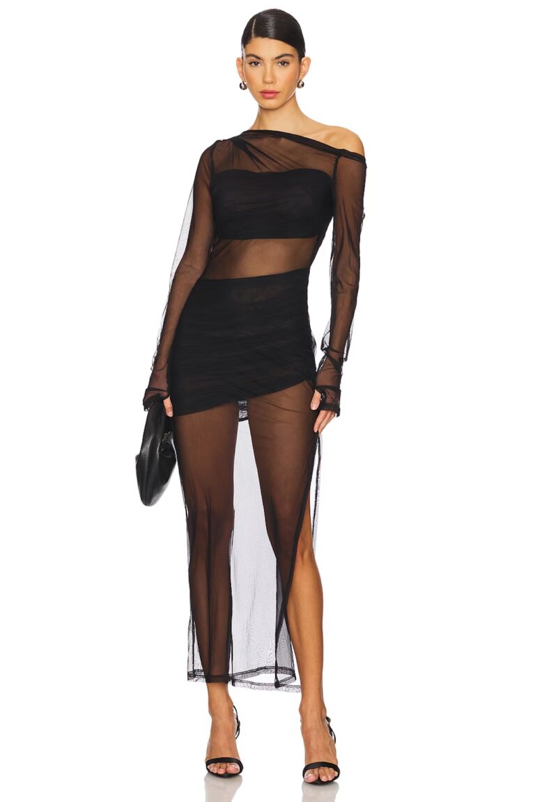 Cameron Brink Sheer Date Night Dress — How to Get the Look