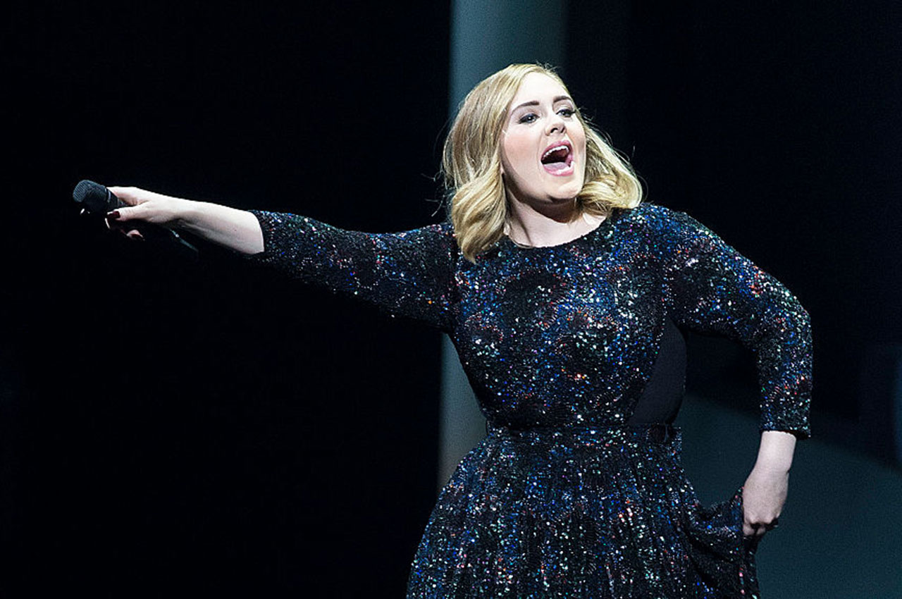 Adele hits back at critic who questions "if that is actually her voice ...