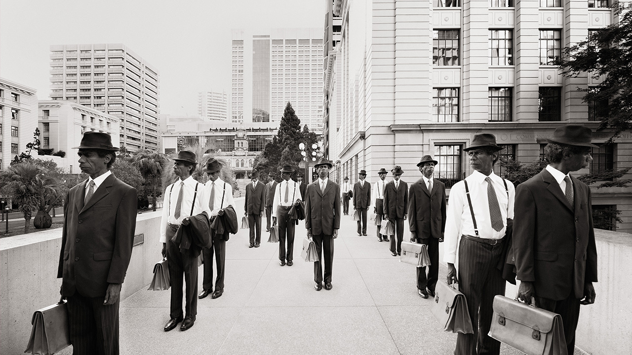 Michael Cook's photographs act as a corrective to Australia's colonial past