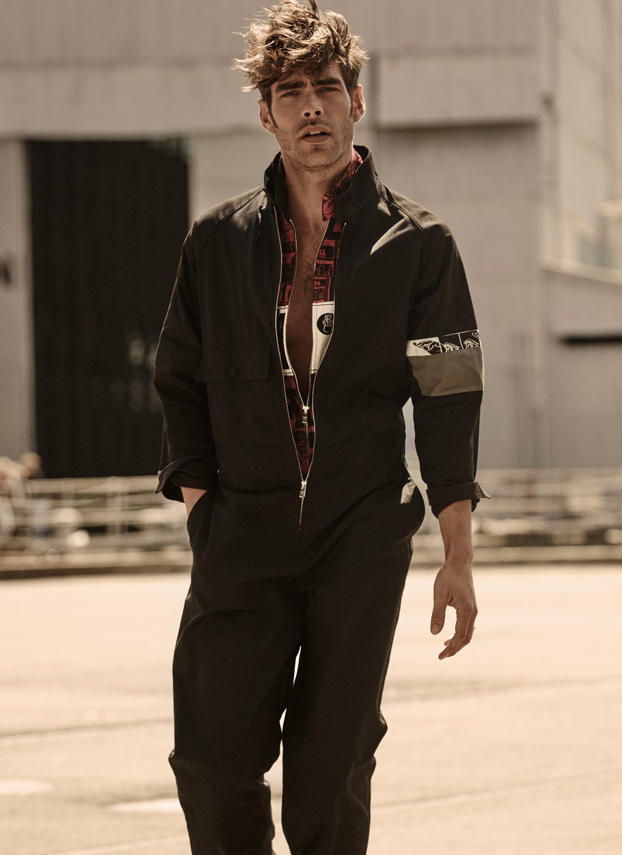 Jon Kortajarena, actor and male supermodel, is a singular man