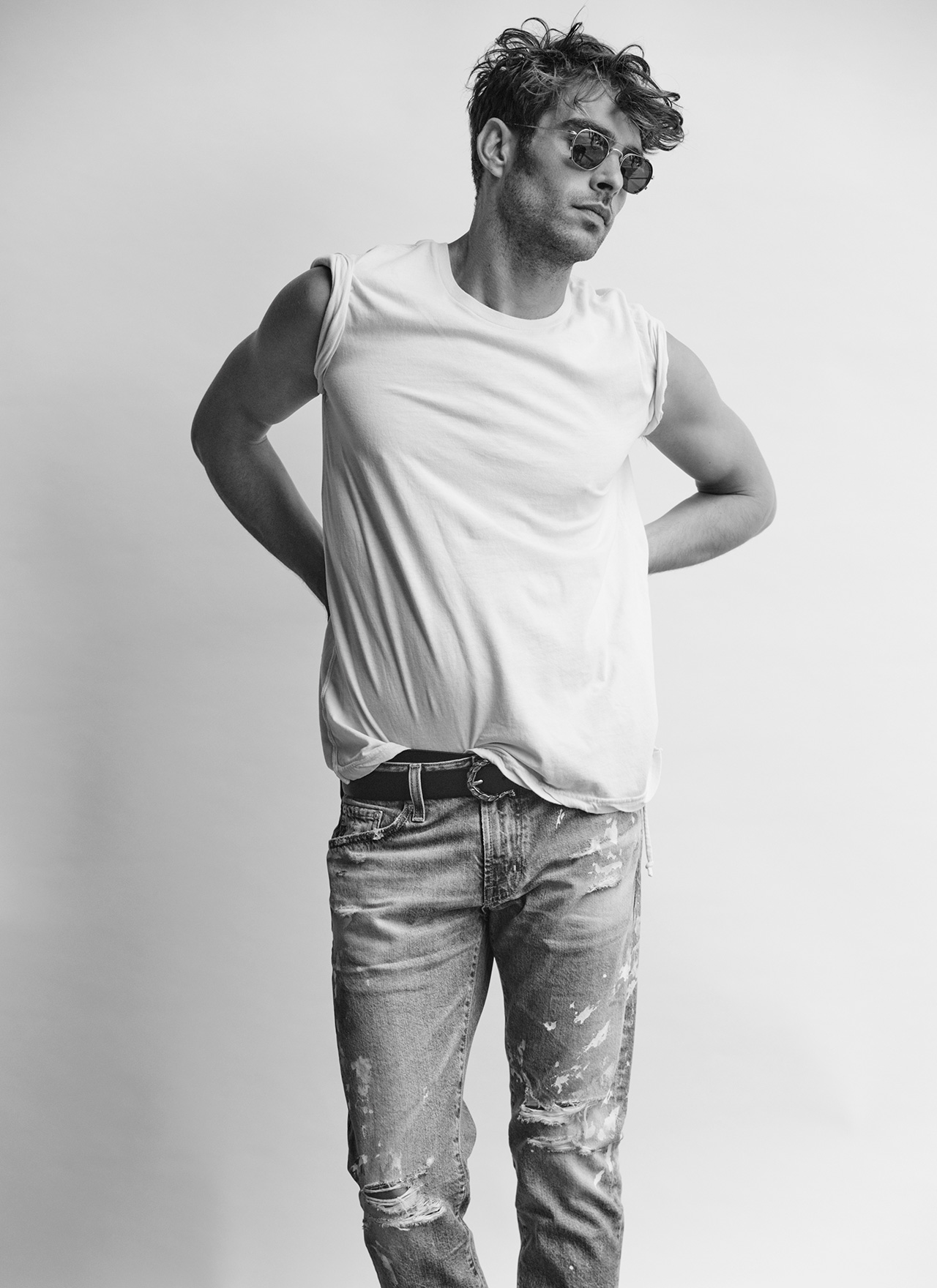 Jon Kortajarena, actor and male supermodel, is a singular man