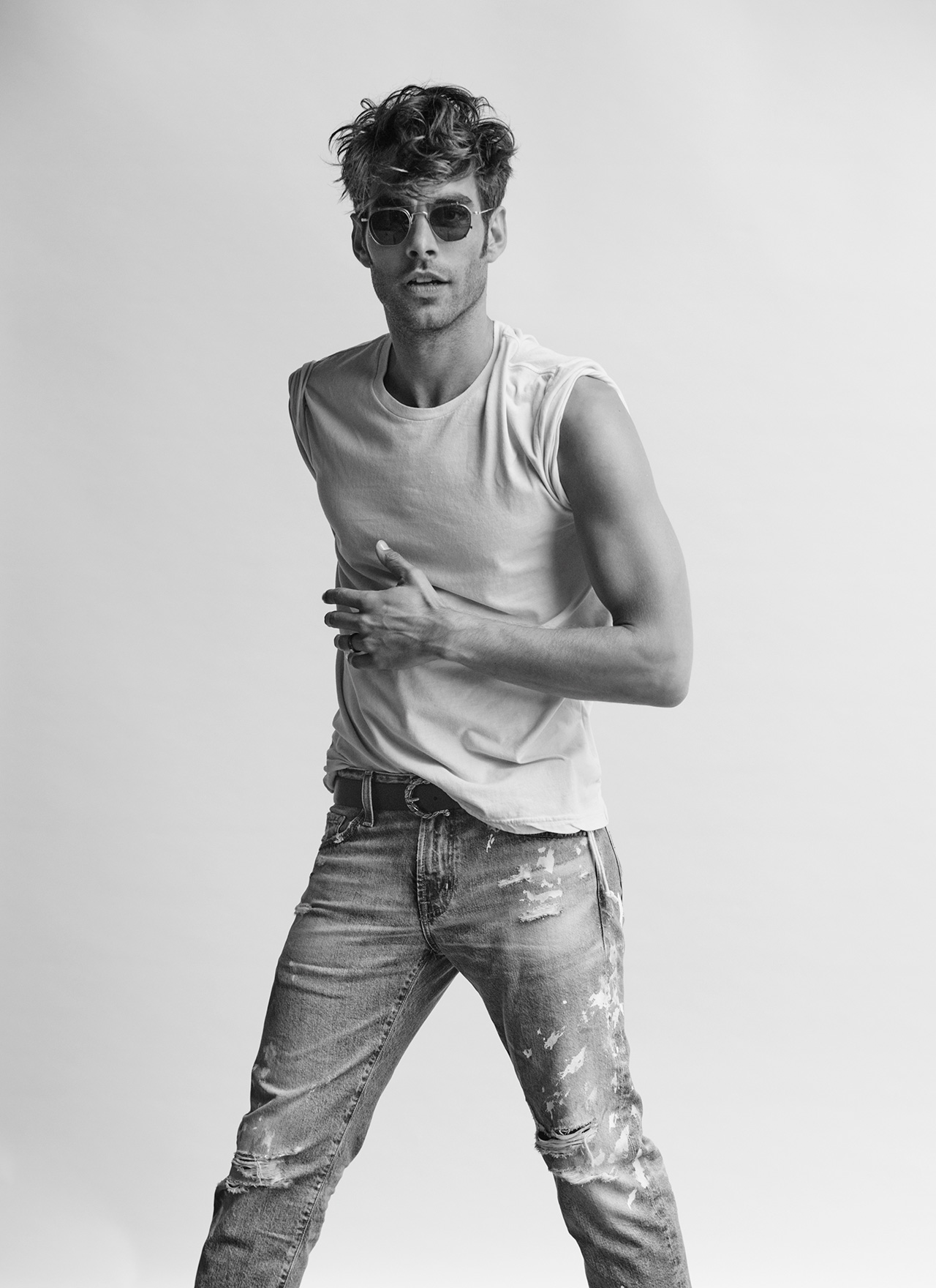 Jon Kortajarena, actor and male supermodel, is a singular man