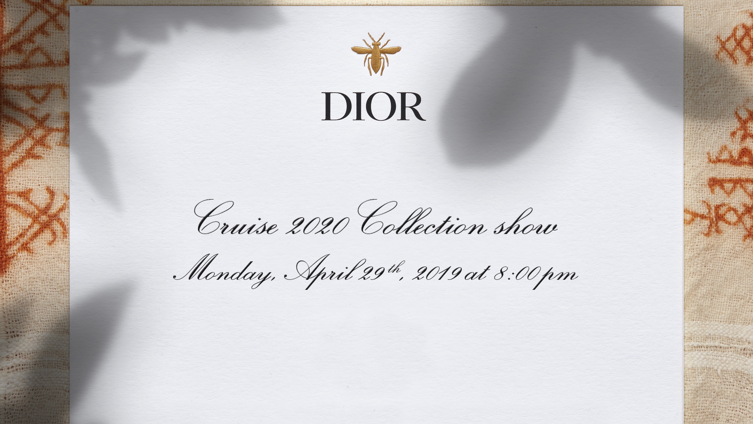 DIOR_READY TO WEAR_CRUISE 2020_INVITATION_1.1 Cropped - Grazia