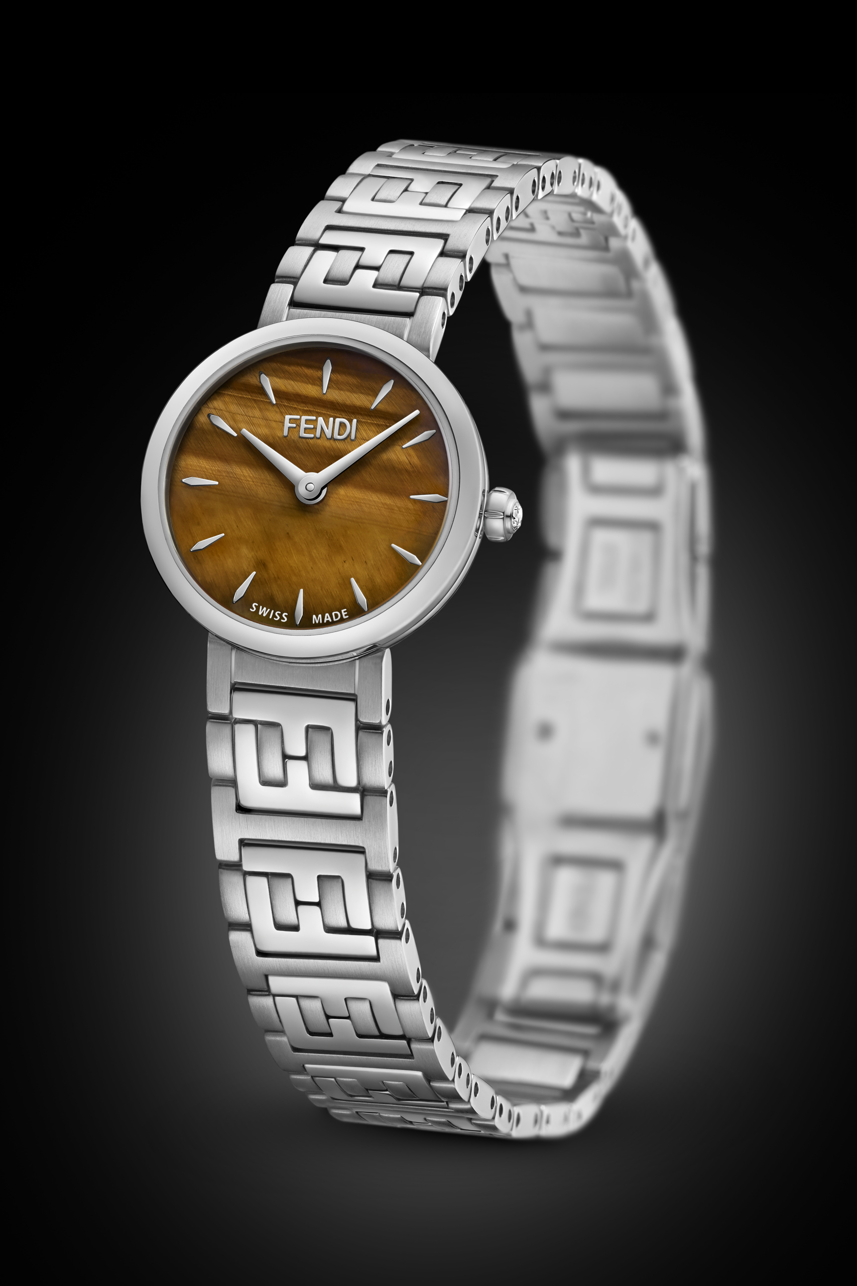 06_Fendi Timepieces_Forever Fendi watch_Stainless Steel - Grazia