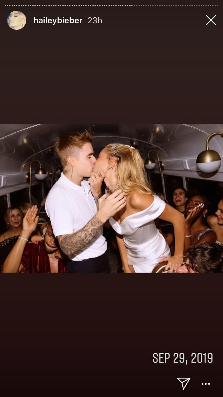 Hailey Baldwin Shares Never-Before-Seen Justin Bieber Wedding Photos