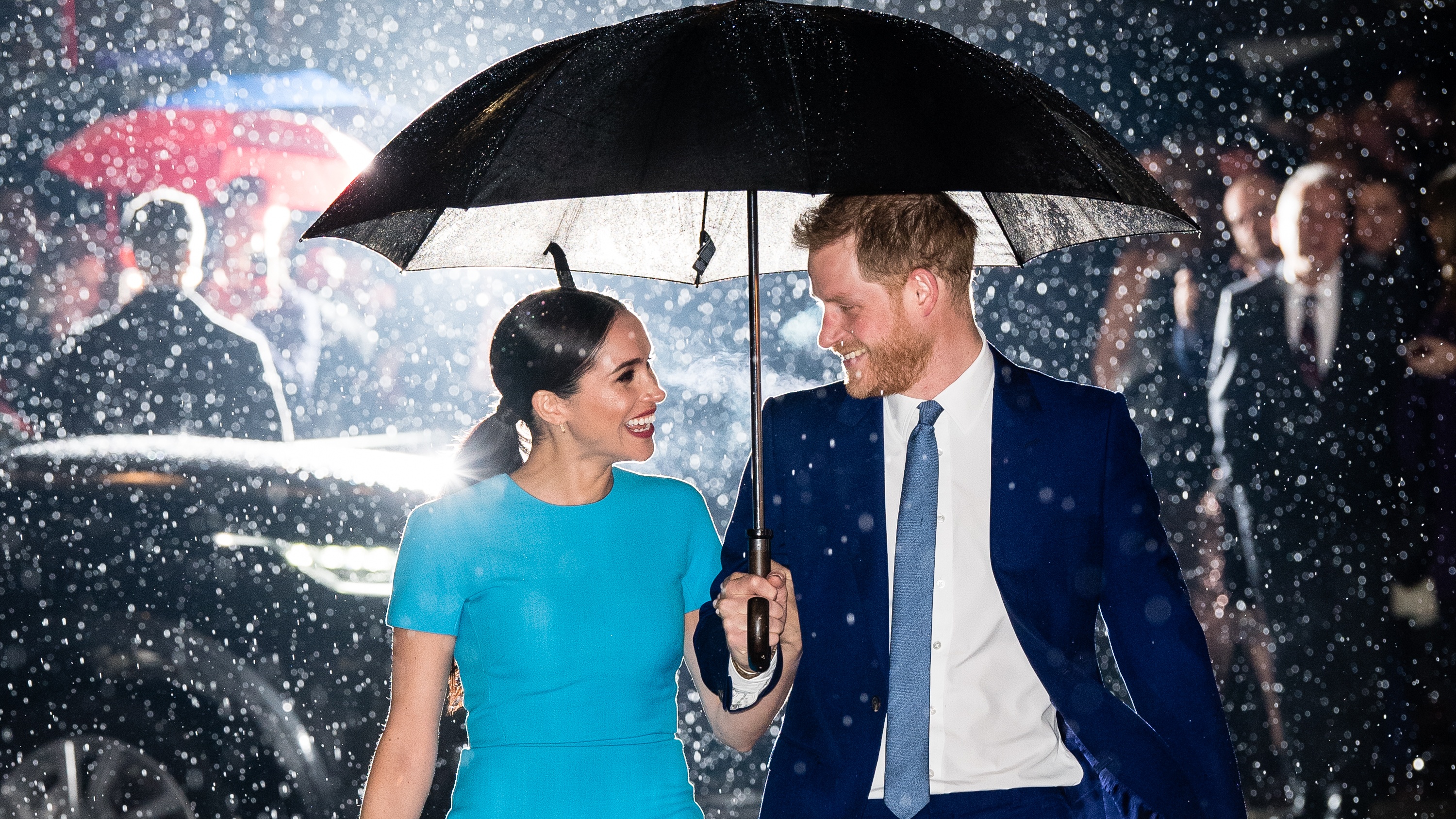 Prince Harry And Meghan Markle Were Part Of A Proposal In London UK