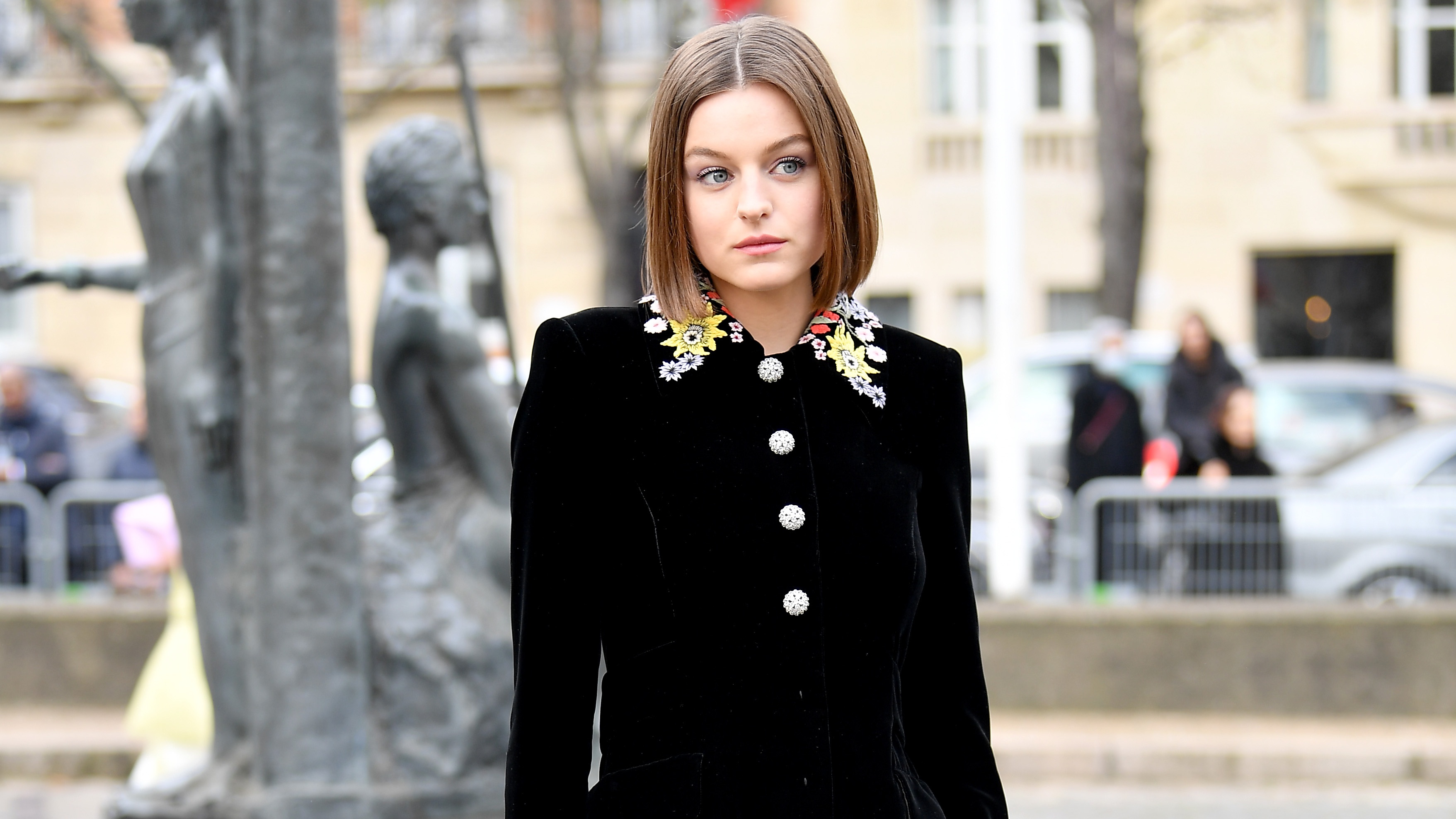 Emma Corrin's The Crown Press Tour Wardrobe Is Utter Perfection