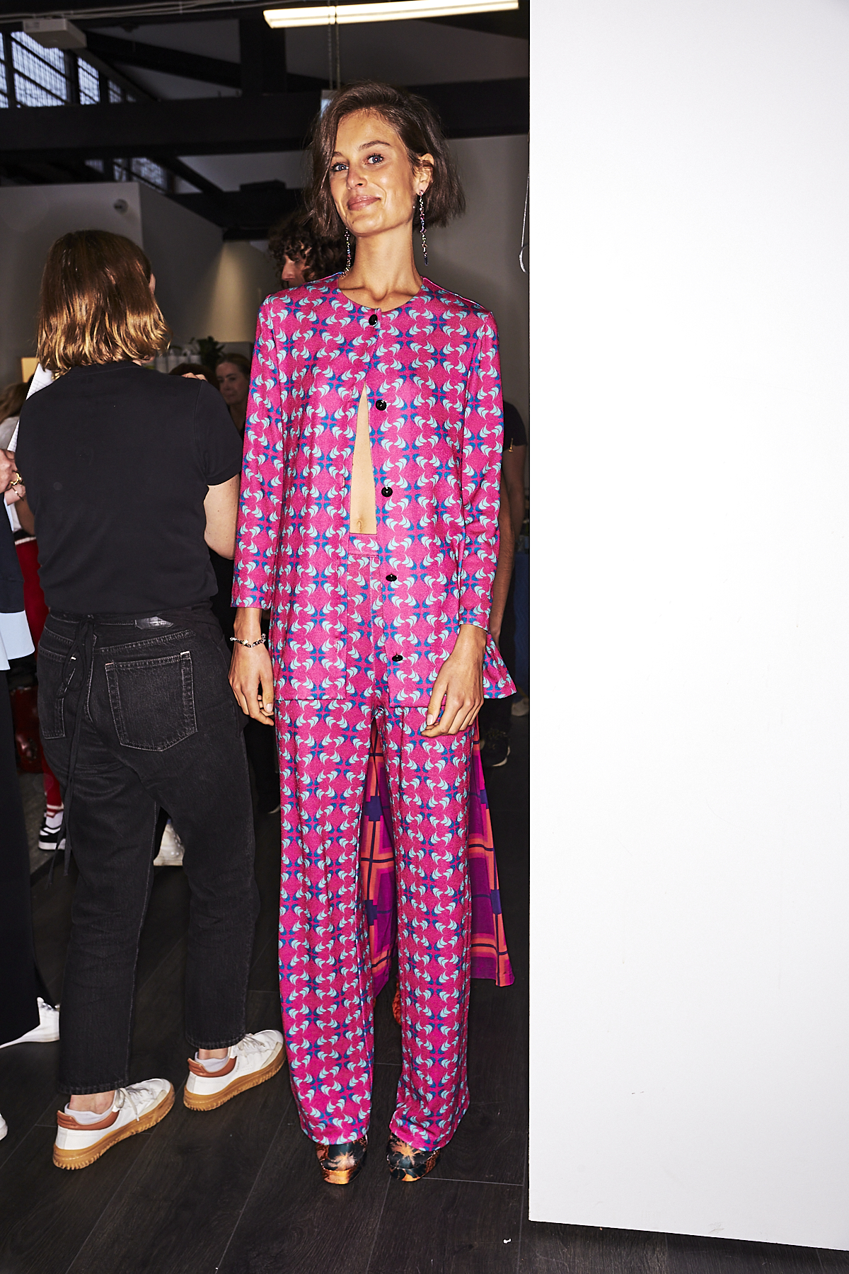 Spirited Colour In A Time Of War. Anna Antal’s Standout AAFW Collection