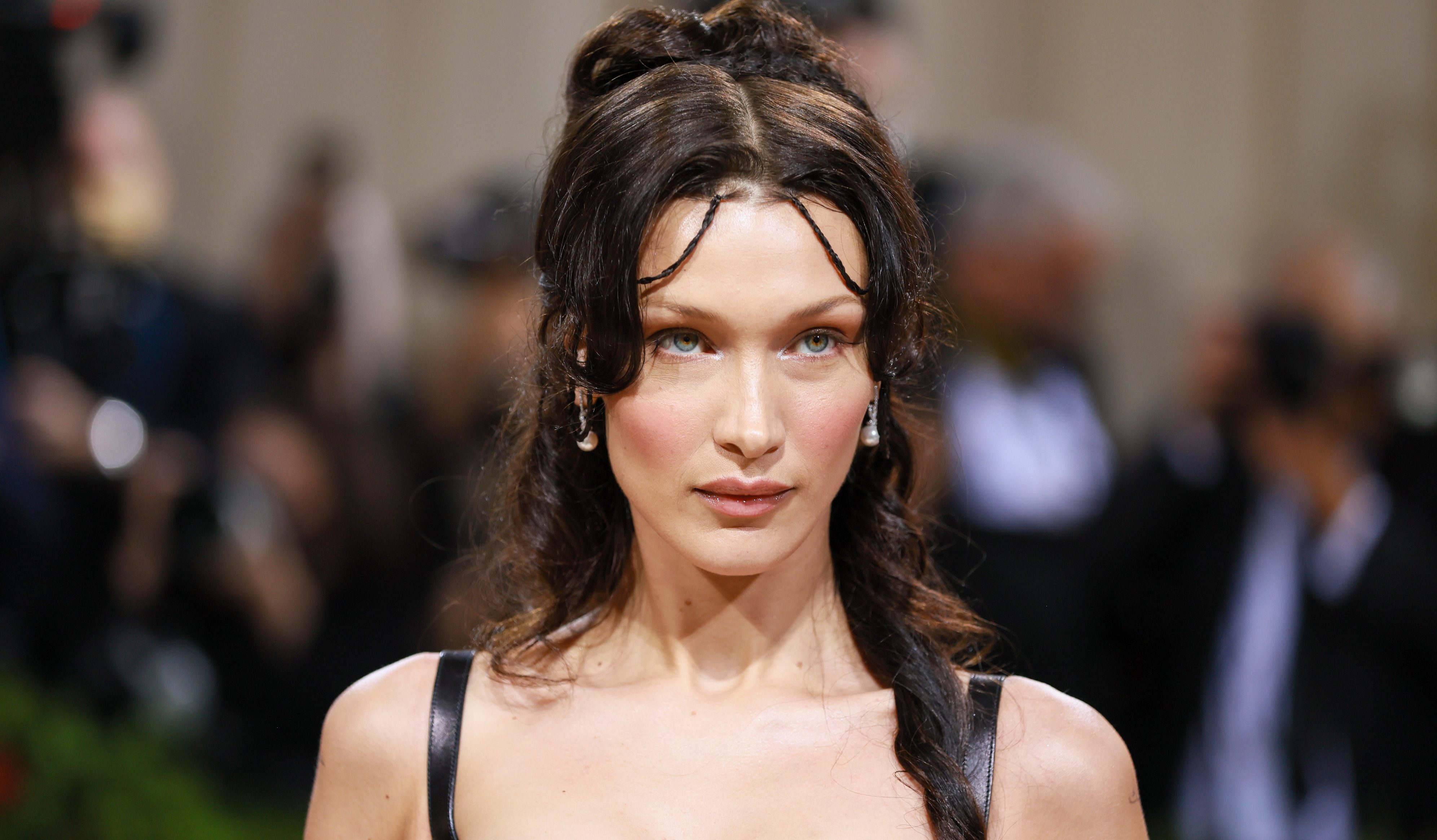 Bella Hadid Does Gothic Glamour At The Met Gala 2022