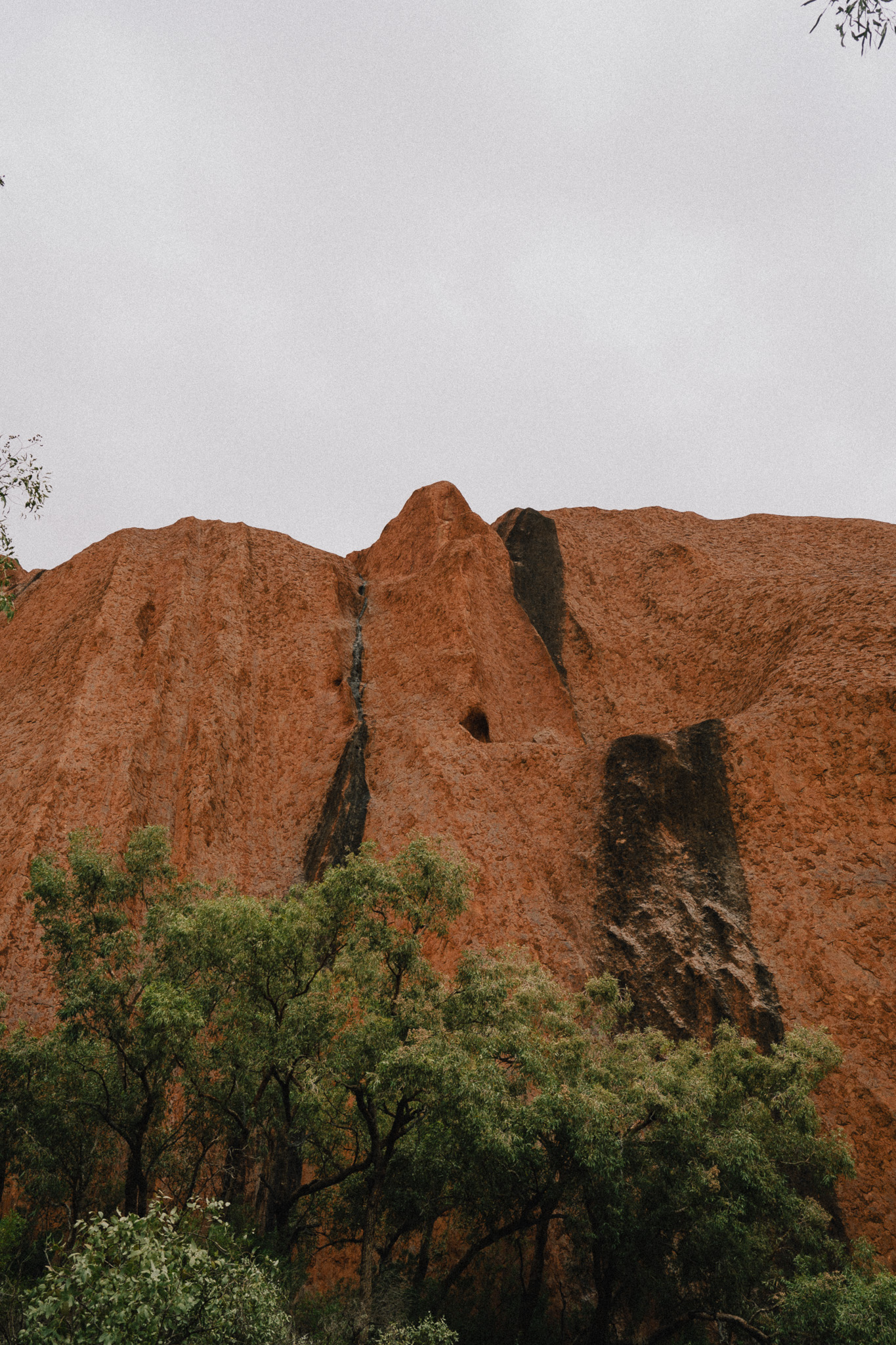 A Moment As Rare As Rain On Uluru In September - Grazia