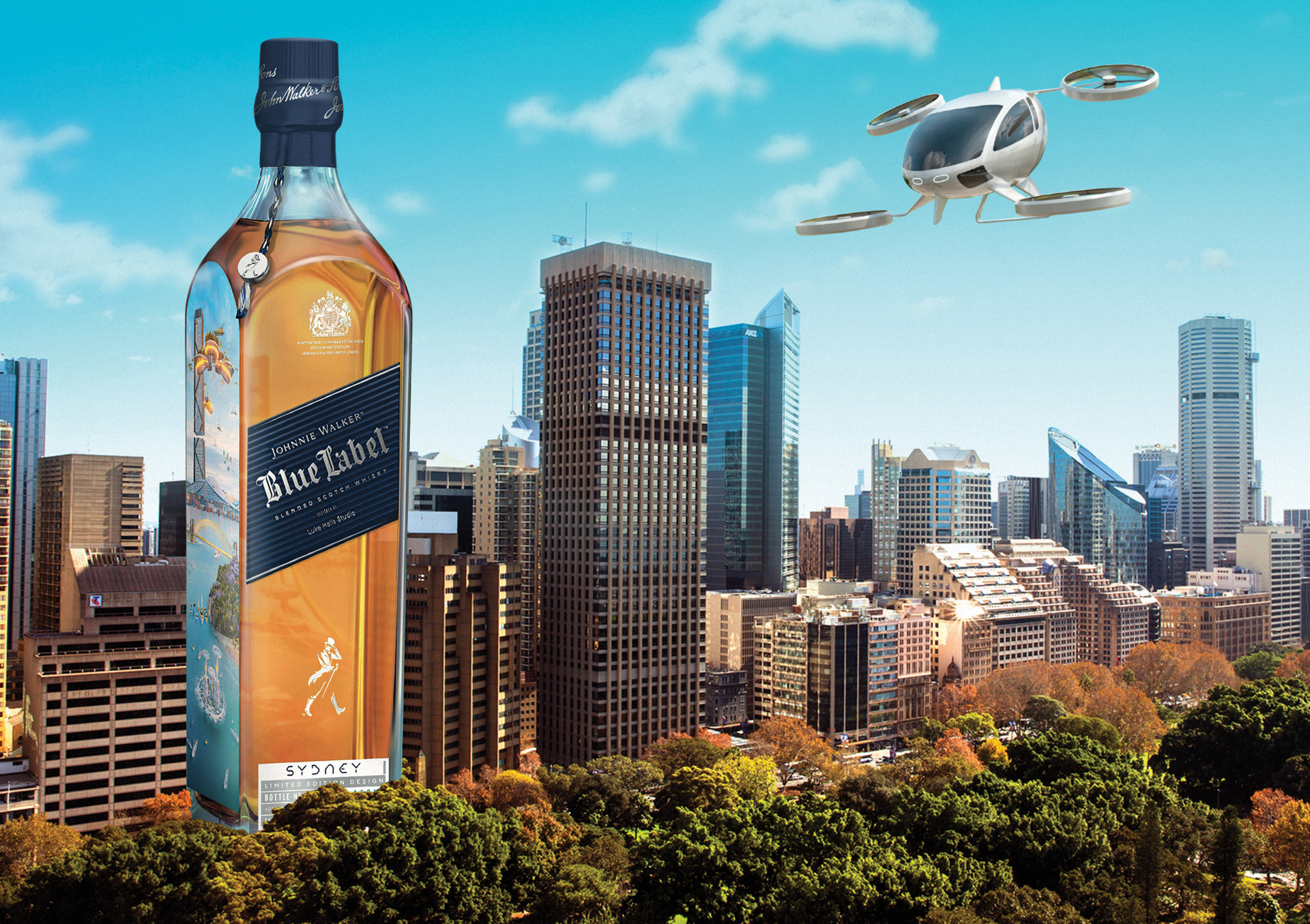 Johnnie Walker Blue Label Cities Of The Future: Sydney - Grazia
