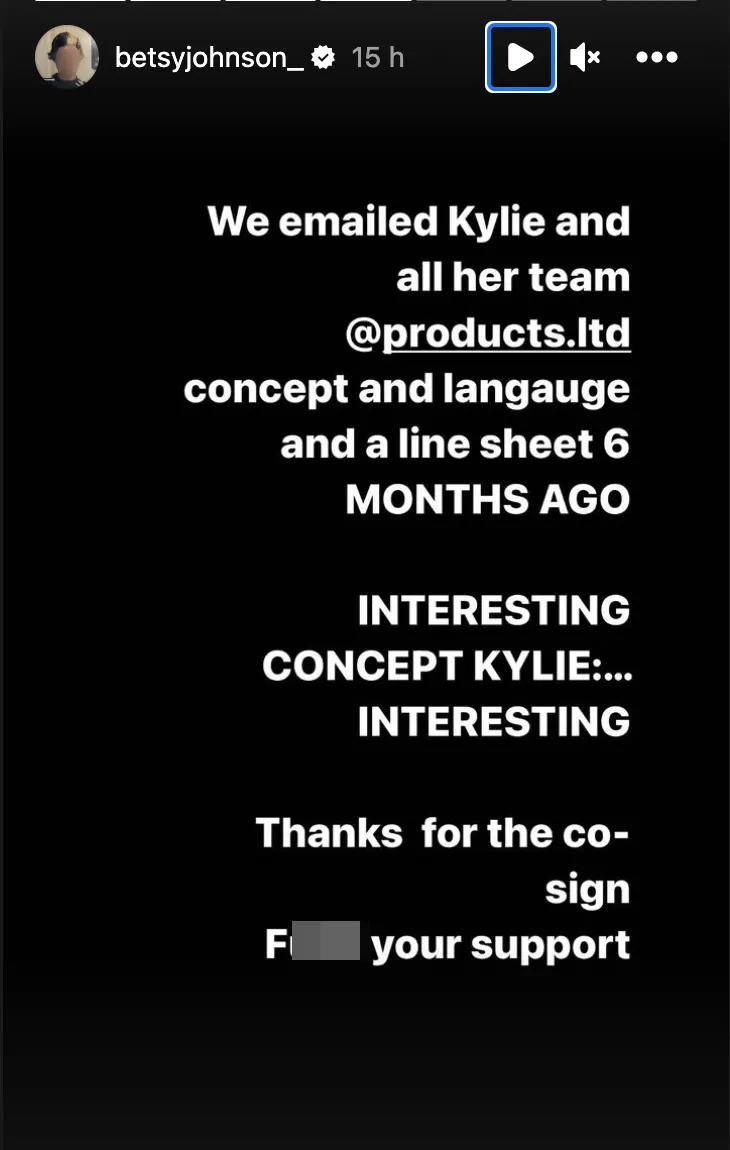 Kylie Jenner Accused Of Ripping Off Ideas For Khy Clothing