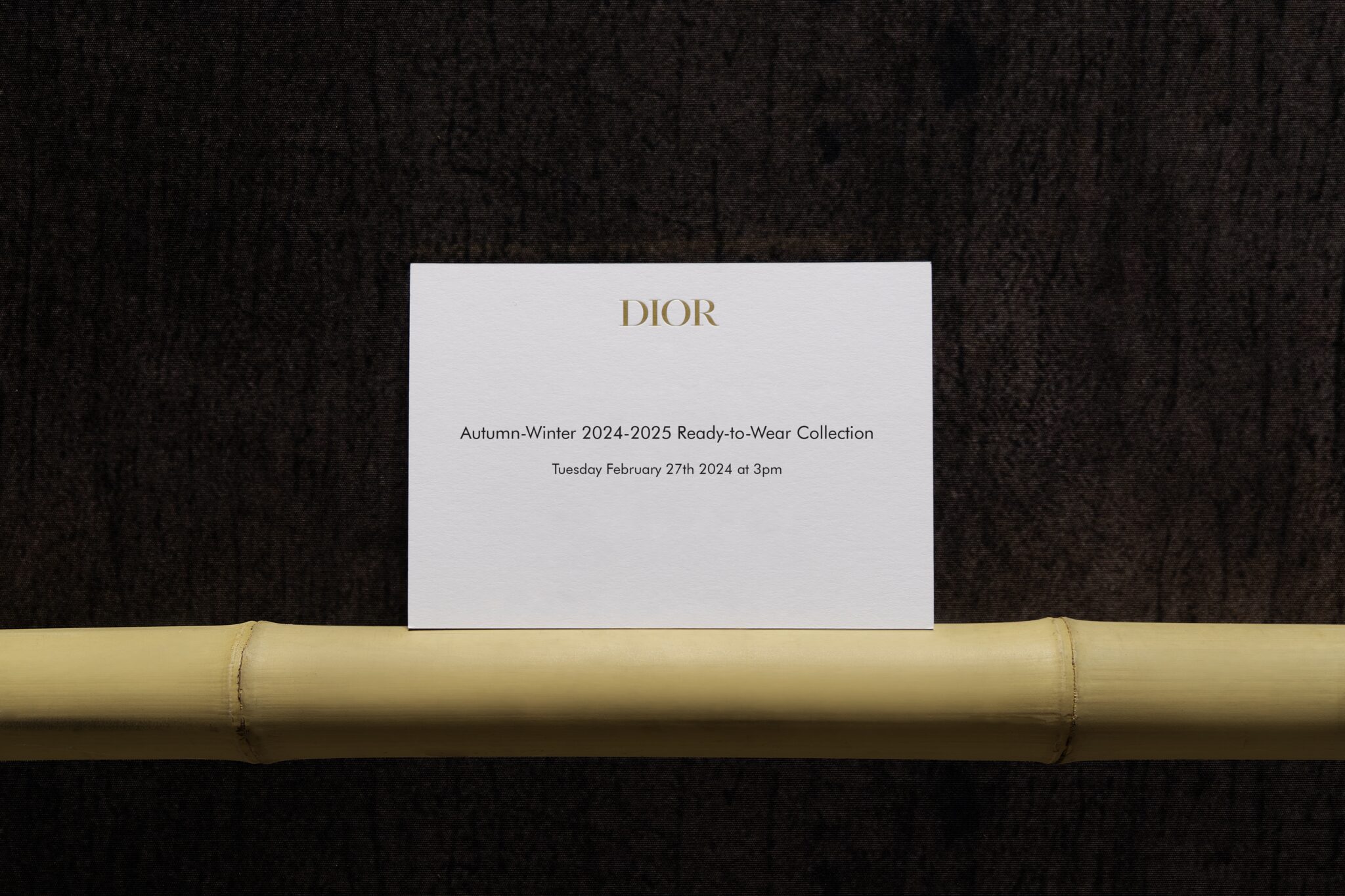 INVITATION DIOR RTW AW24_ENG - Grazia