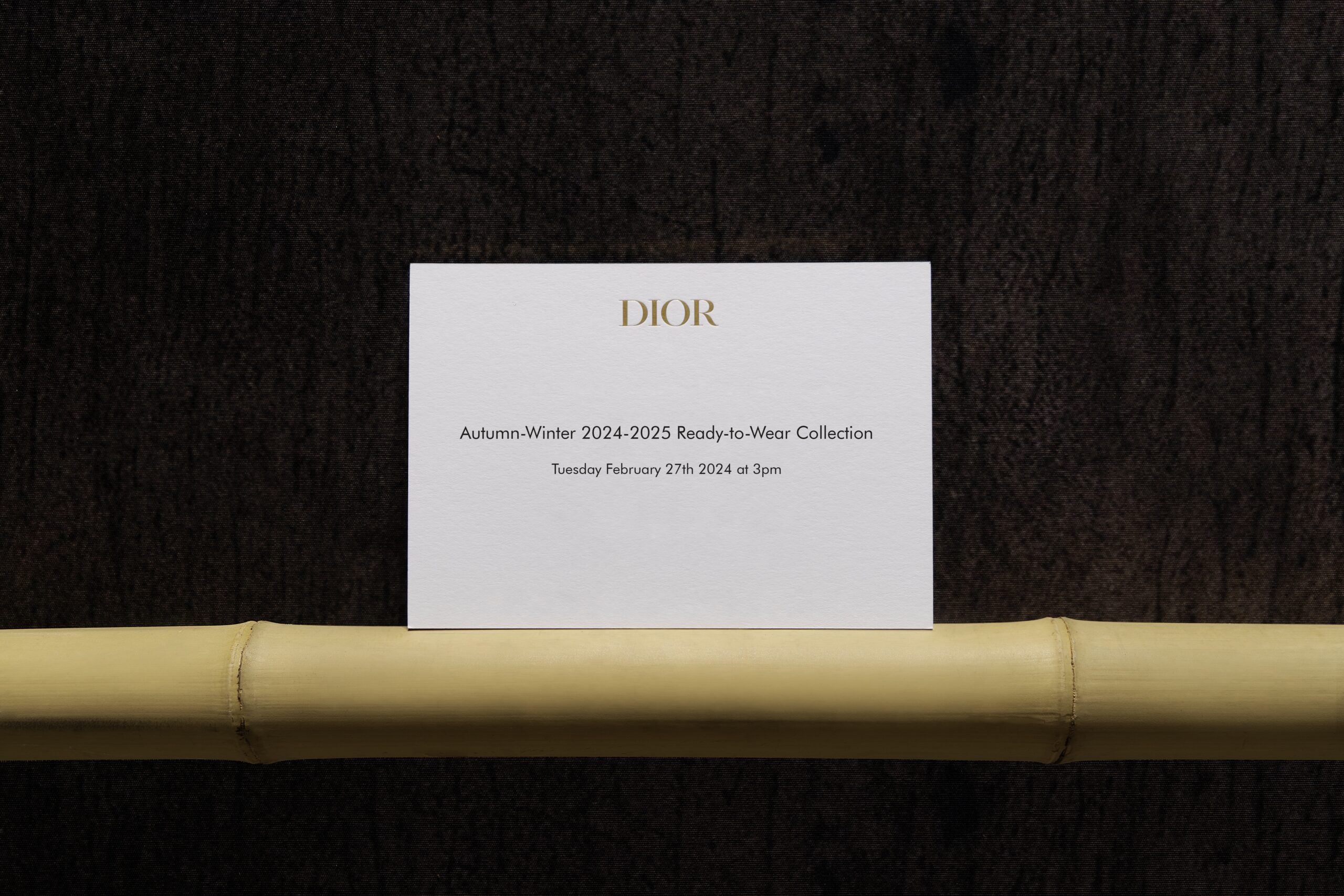 INVITATION DIOR RTW AW24_ENG - Grazia