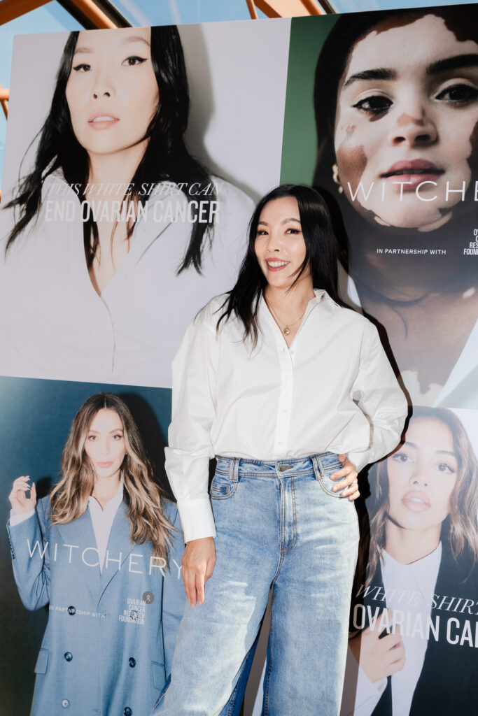 This Witchery White Shirt Can End Ovarian Cancer