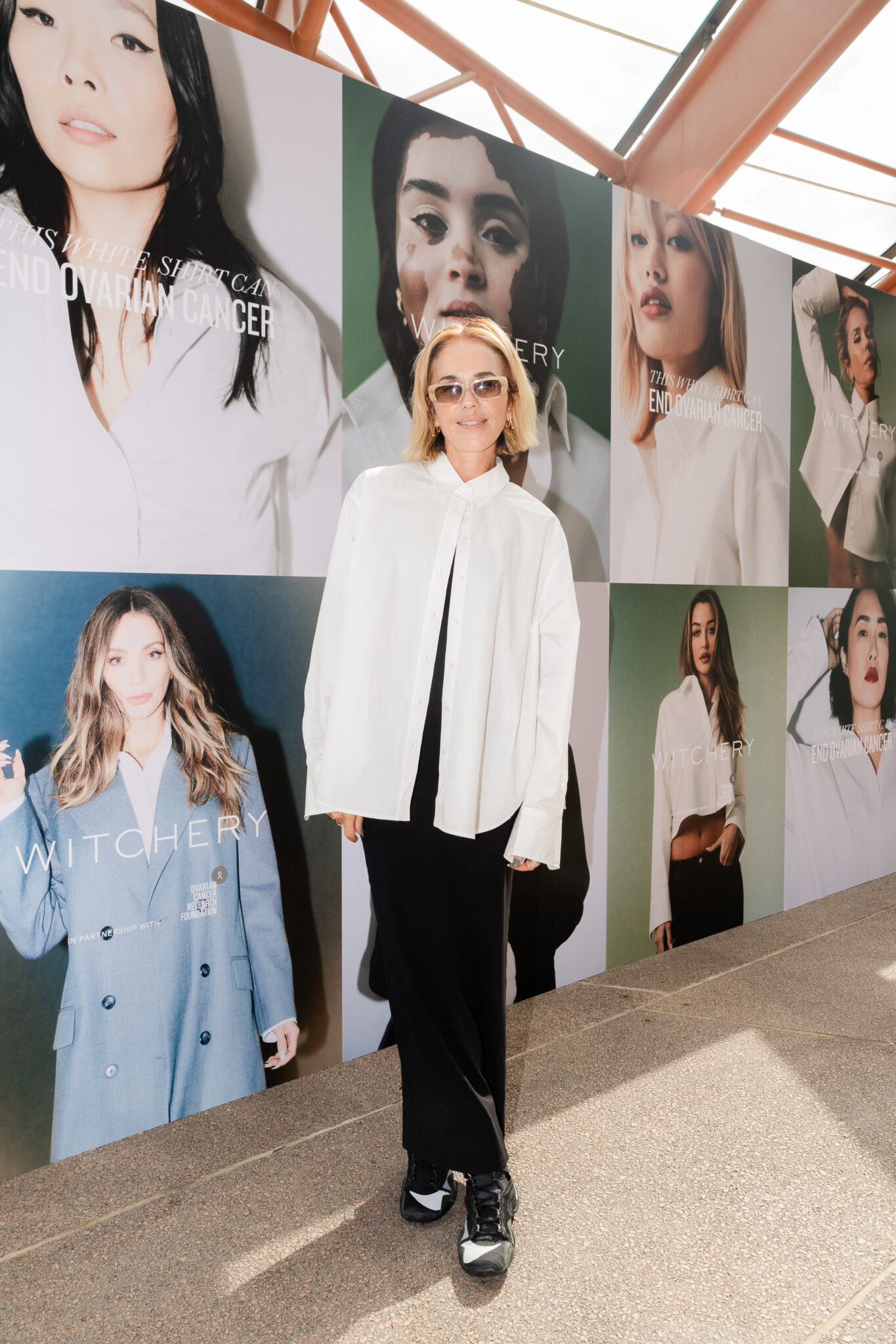 This Witchery White Shirt Can End Ovarian Cancer