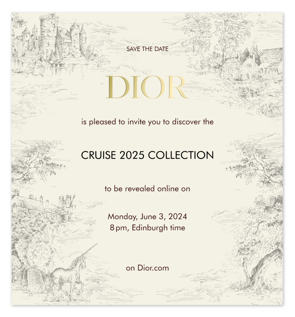 Dior Cruise 2025: Watch The Show Live From Edinburgh