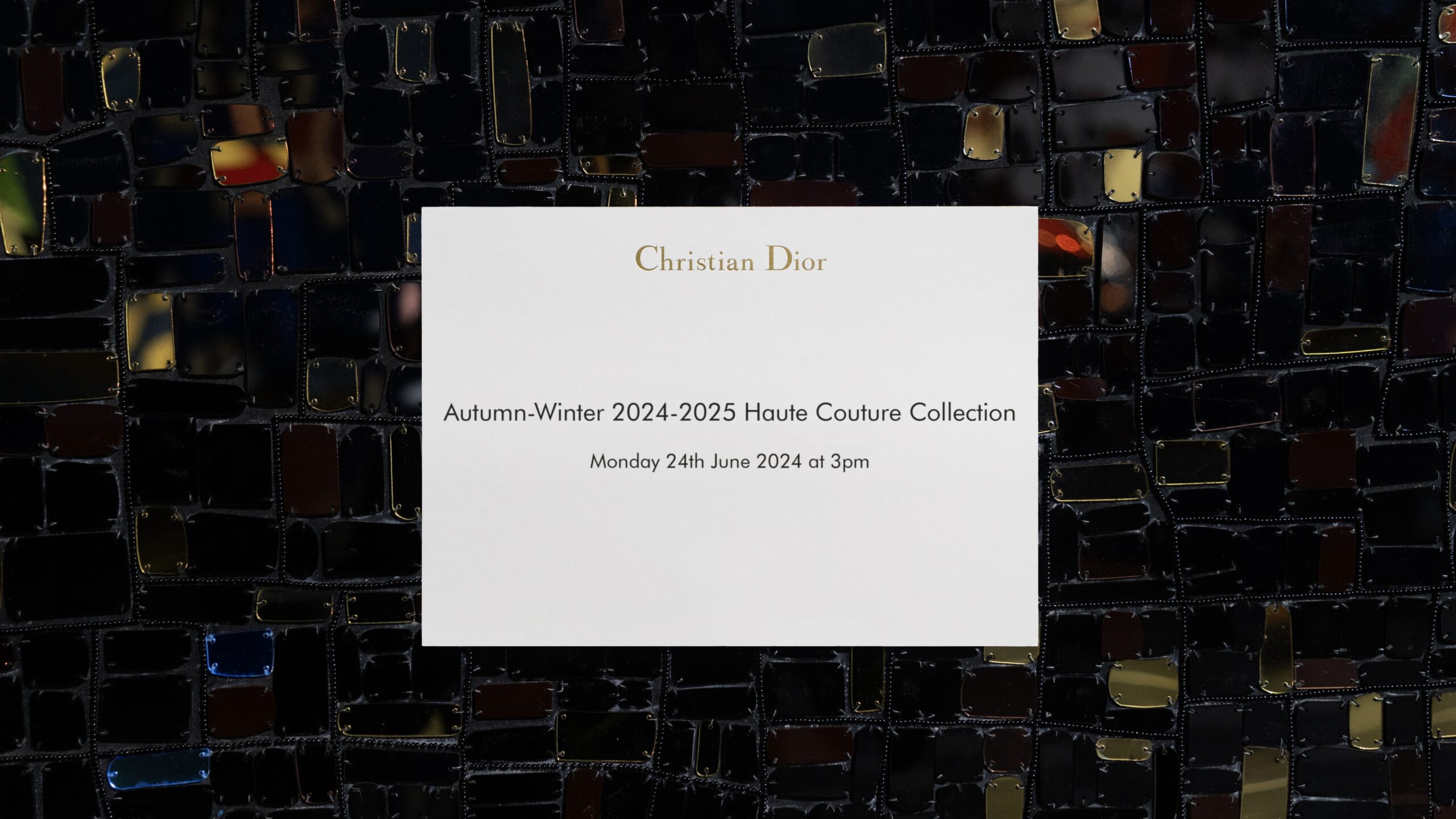 How To Stream The Dior Haute Couture Autumn/Fall 2024/25 Show