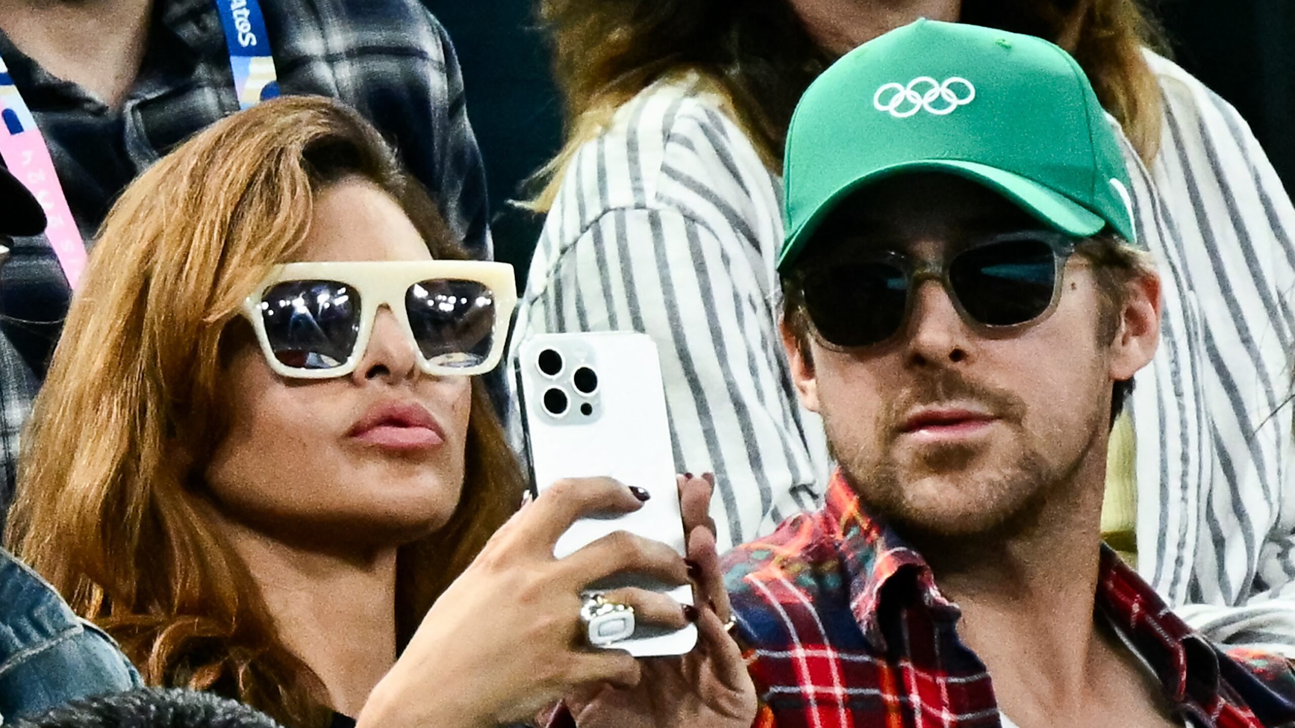 Ryan Gosling and Eva Mendes Seen Together At Paris Olympics