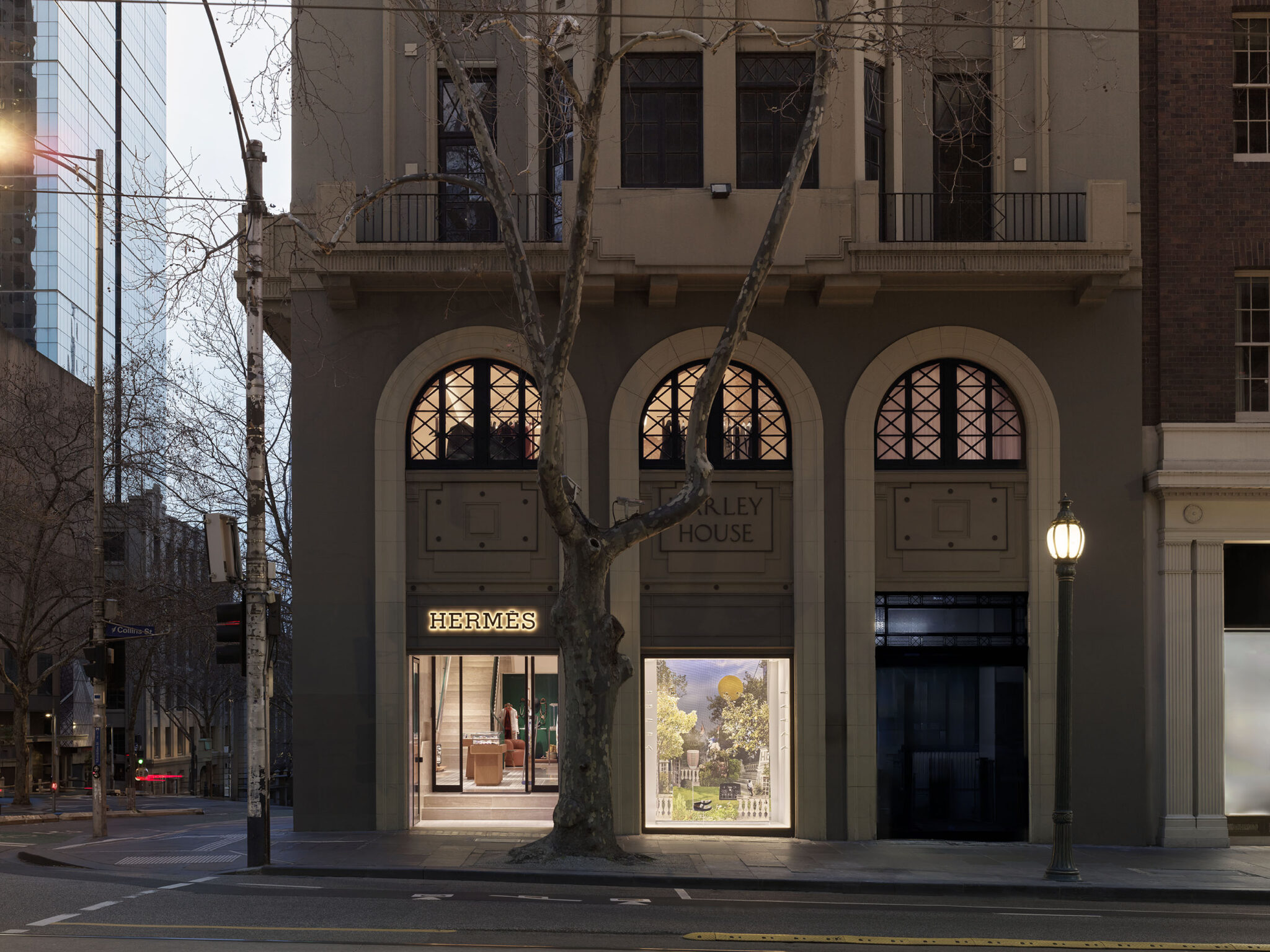 Hermès Delights Clients Old And New With Collins Street Unveil