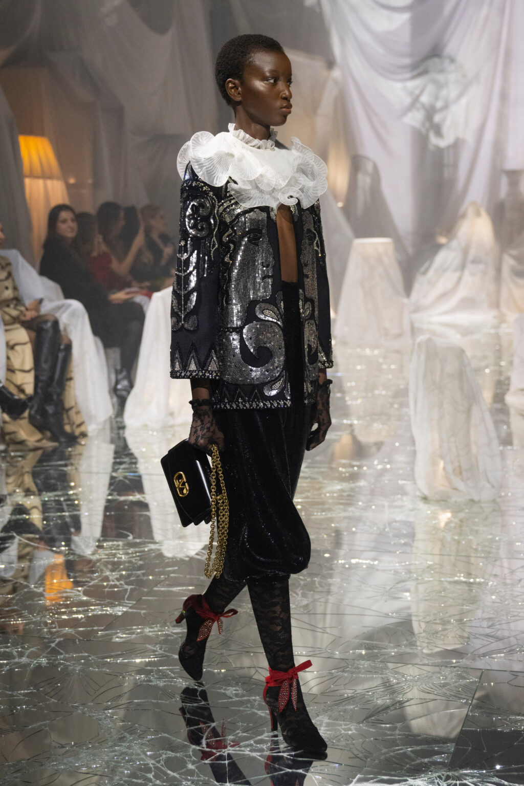 Alessandro Michele Returns To The Runway At Valentino