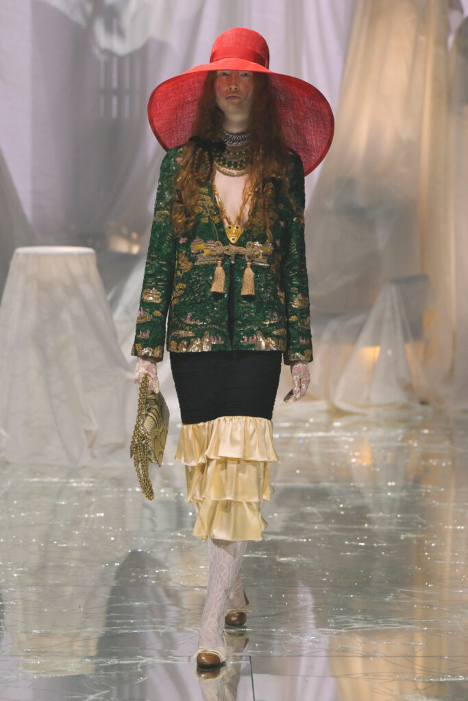Alessandro Michele Returns To The Runway At Valentino