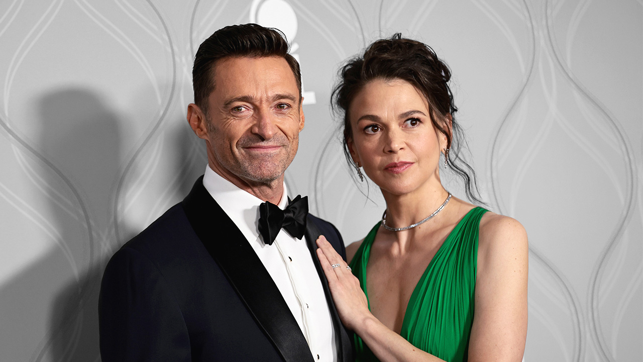 hugh-jackman-sutton-foster - Grazia