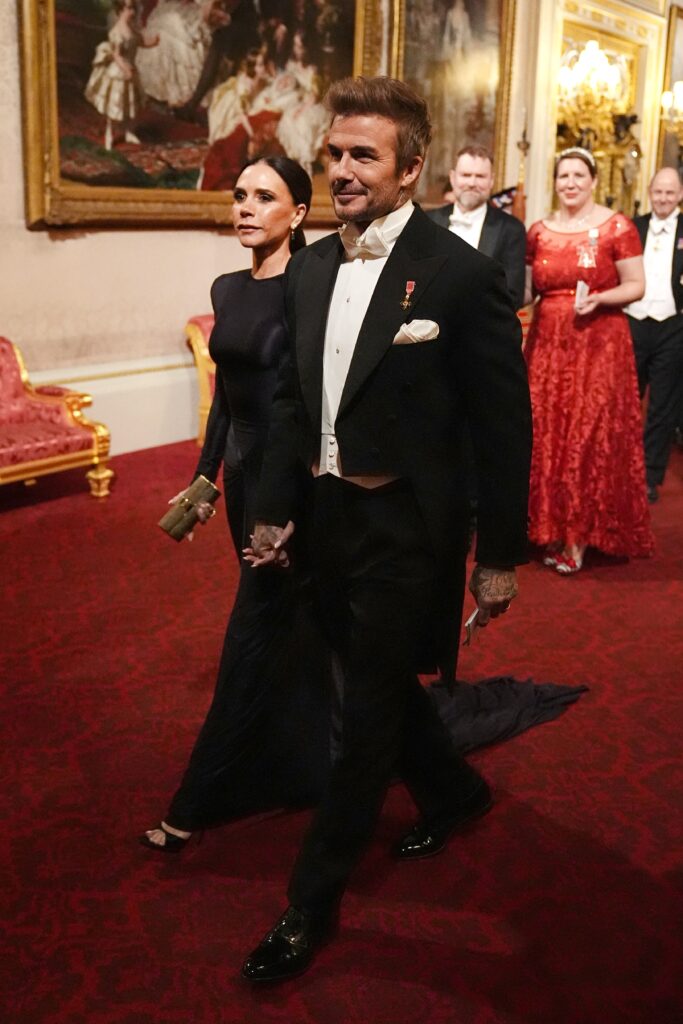 Victoria Beckham Channels Posh Spice For State Banquet Debut