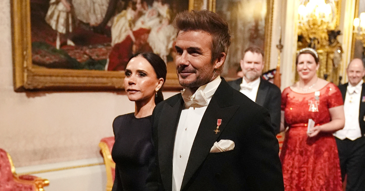 Victoria Beckham Channels Posh Spice For State Banquet Debut