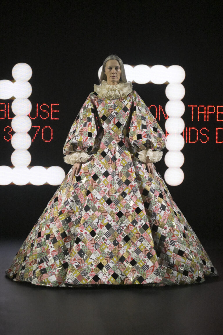 At Valentino SS25 Haute Couture, Alessandro Michele